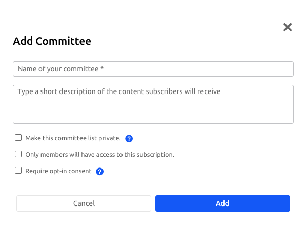Creating, managing, and editing committee lists – Glue Up