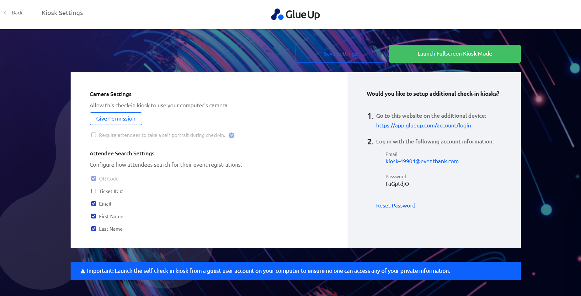 Onsite Events – Glue Up