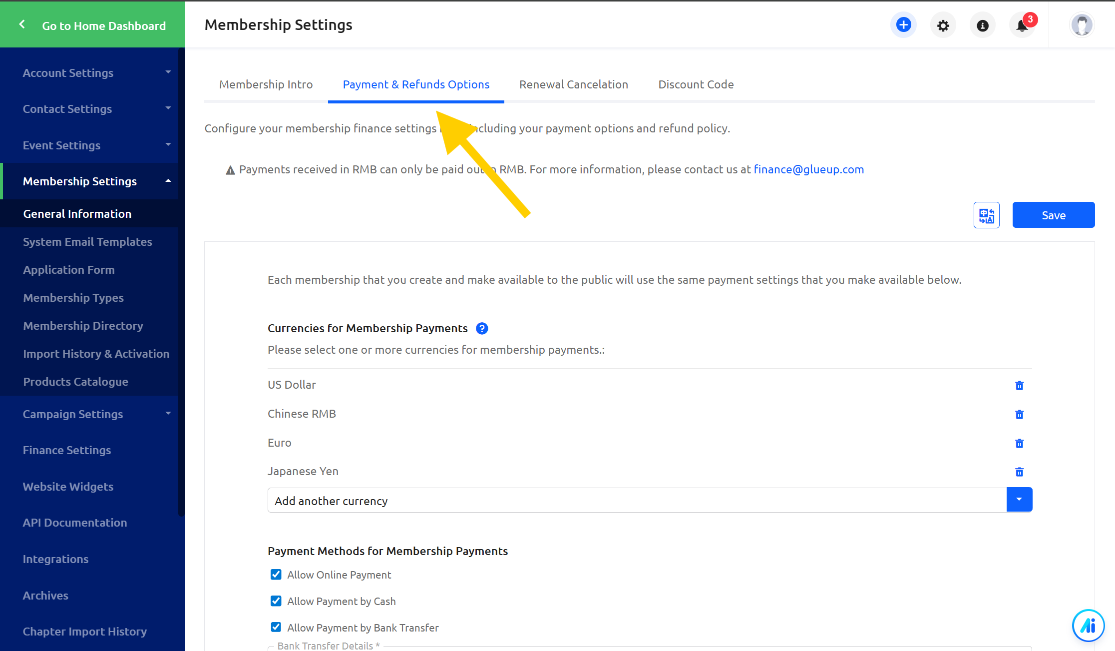 Installment Payments – Glue Up